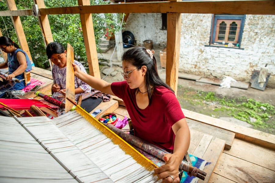 Khoma Village Bhutan: The Birthplace of Kishuthara Weaving Art - Bhutan ...